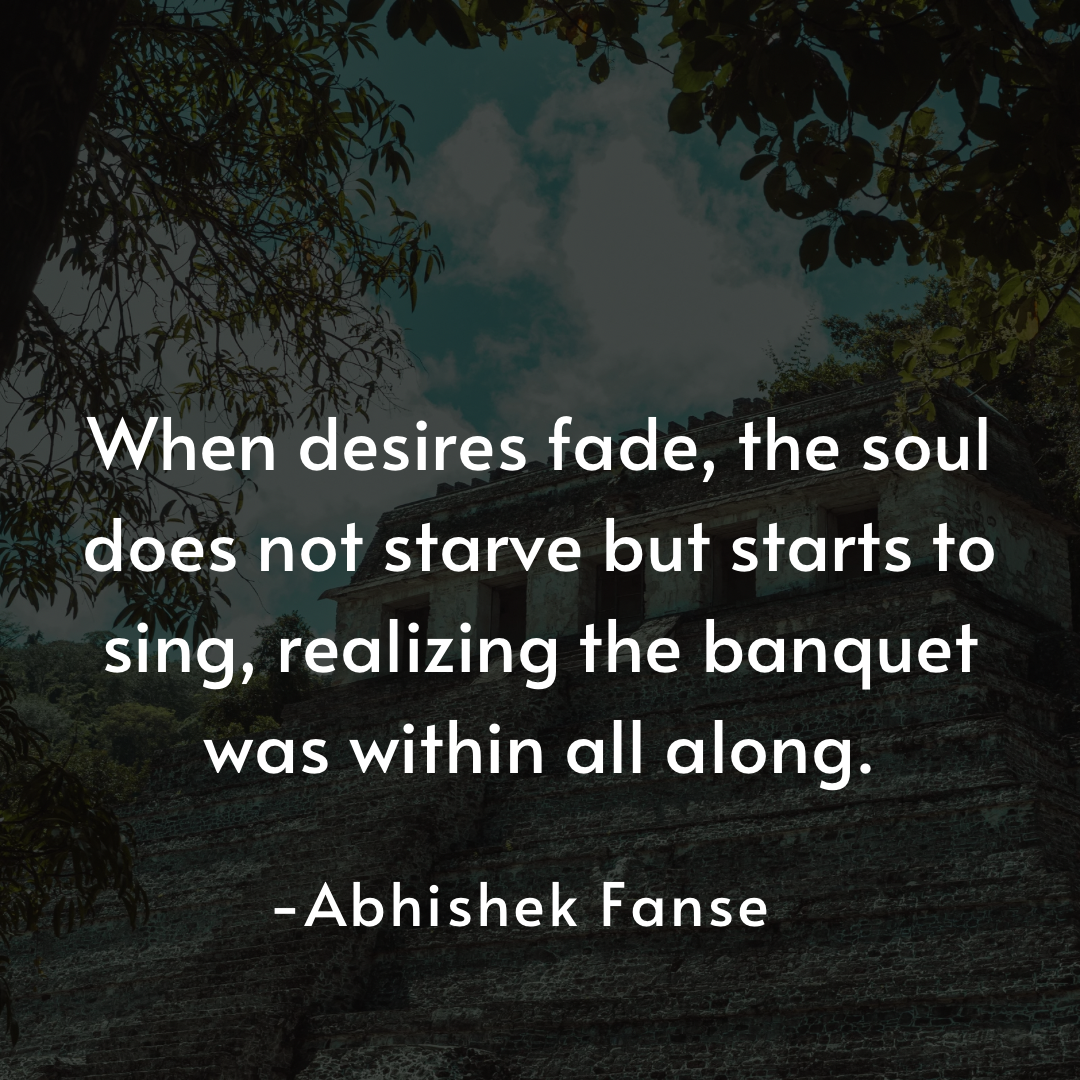 Needs – Fulfilment or imaginary? | Abhishek Fanse